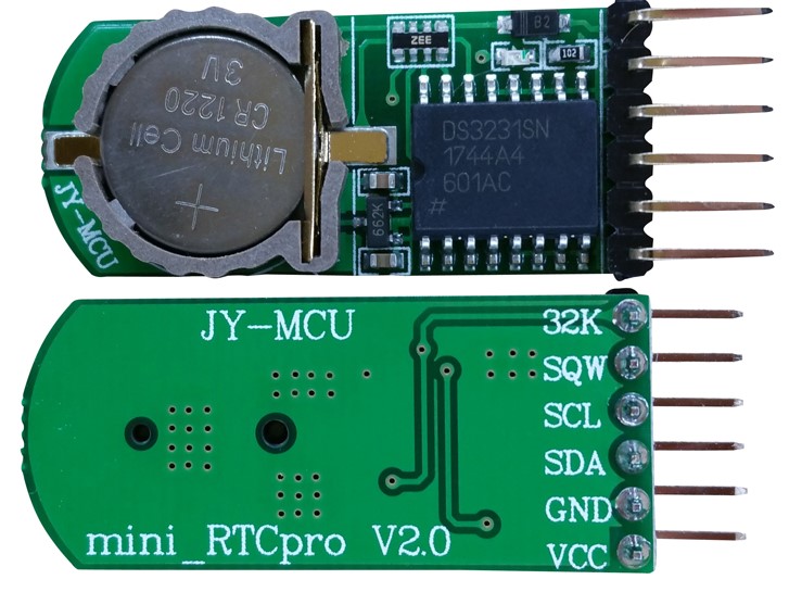 Reloj de tiempo real RTC DS3231 B | Didácticas Electrónicas I+D